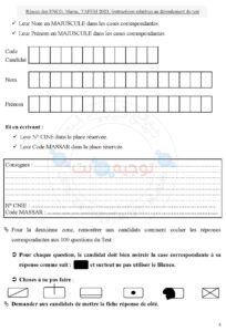 Preselection Seuil ENCG TAFEM 2023 2024 | tawjihnet