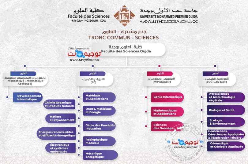 Inscription Université Facultés UMP Oujda 2024 2025 | tawjihnet